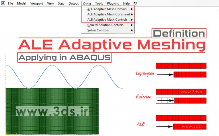 ALE Adaptive Mesh در آباکوس - UMEC.IR