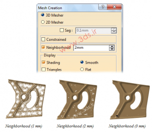 ایجاد مش روی ابر نقاط و اصلاح آن در محیط Digitized Shape Editor کتیا