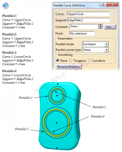 تمرین سطح سازی کتیا: محیط Generative Shape Design